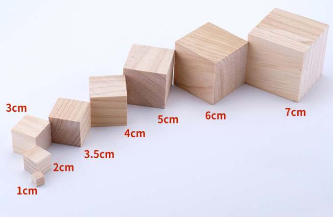 Natural color multi-colored wooden suare cubes blocks for children DIY ... Natural color multi-colored wooden suare cubes blocks for children DIY ...